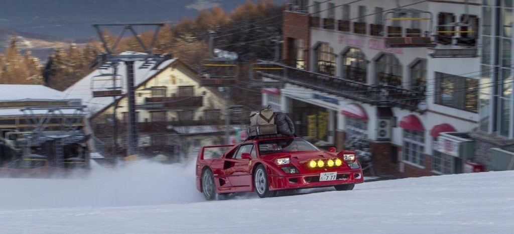 Video – Definición de felicidad: este Ferrari F40 derrapando en la ...