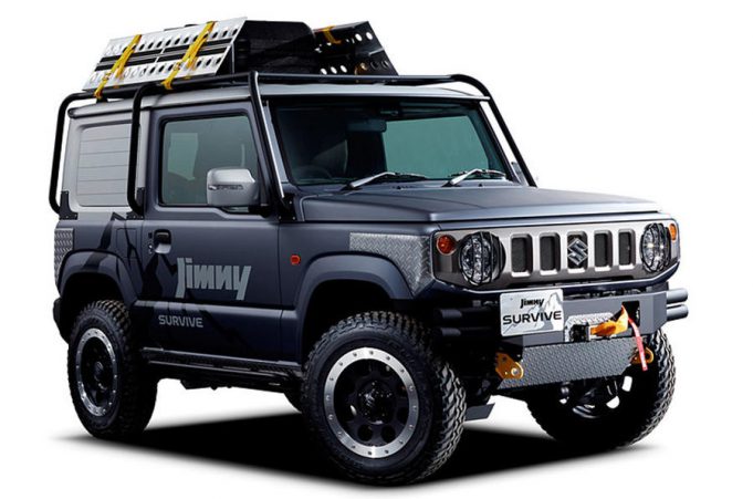 Así es la versión pick-up del Jimny