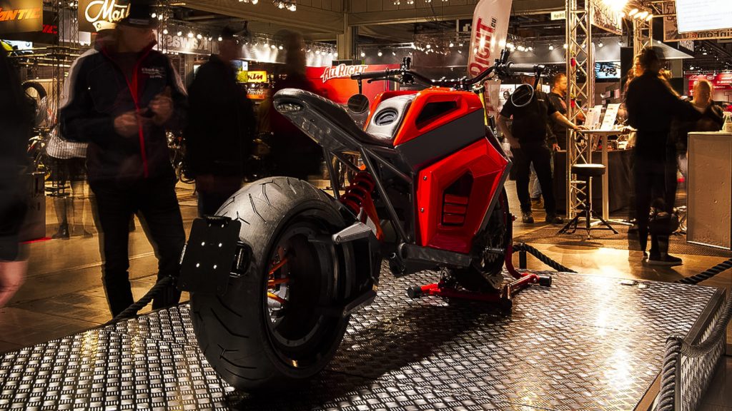 Así es la moto eléctrica con el motor en rueda – Puro Motor