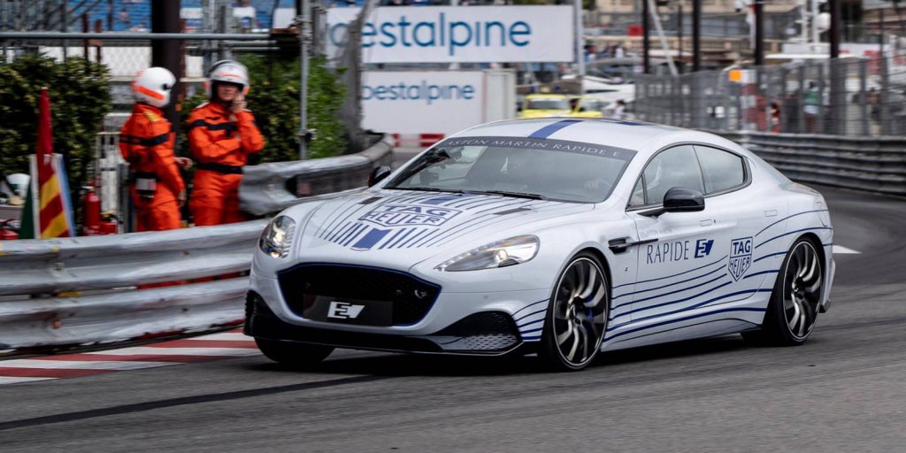 Debut del Aston Martin Rapide E en Mónaco – Puro Motor