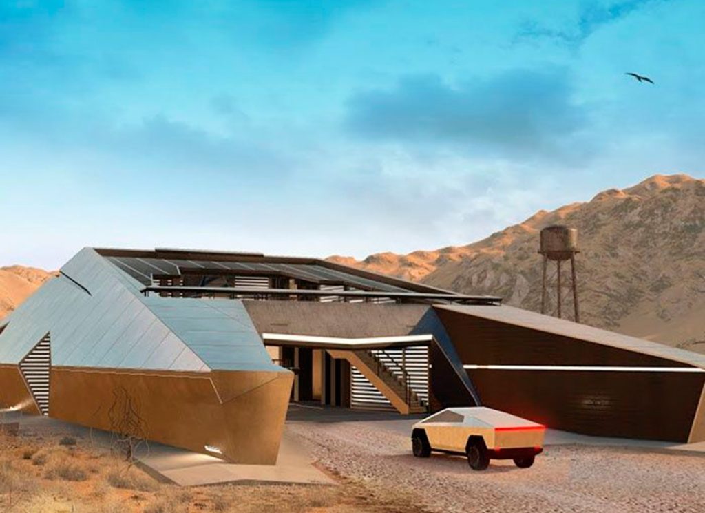 Entren a la Cyberhouse, el garaje ideal para el Tesla Cybertruck – Puro ...