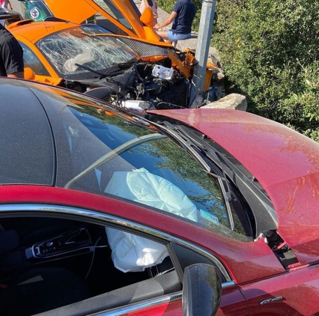 Adrian Sutil estrella su McLaren Senna LM en Mónaco