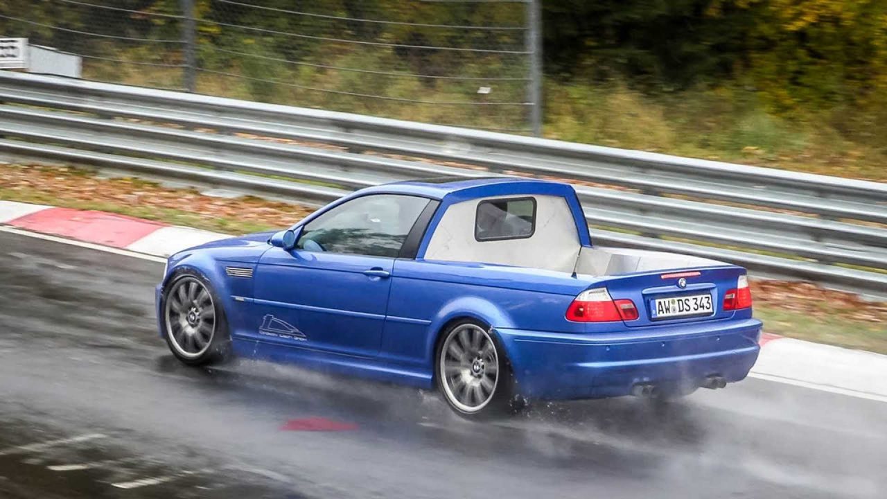 Así es el BMW M3 E46 pick-up que rueda por Nürburgring – Puro Motor