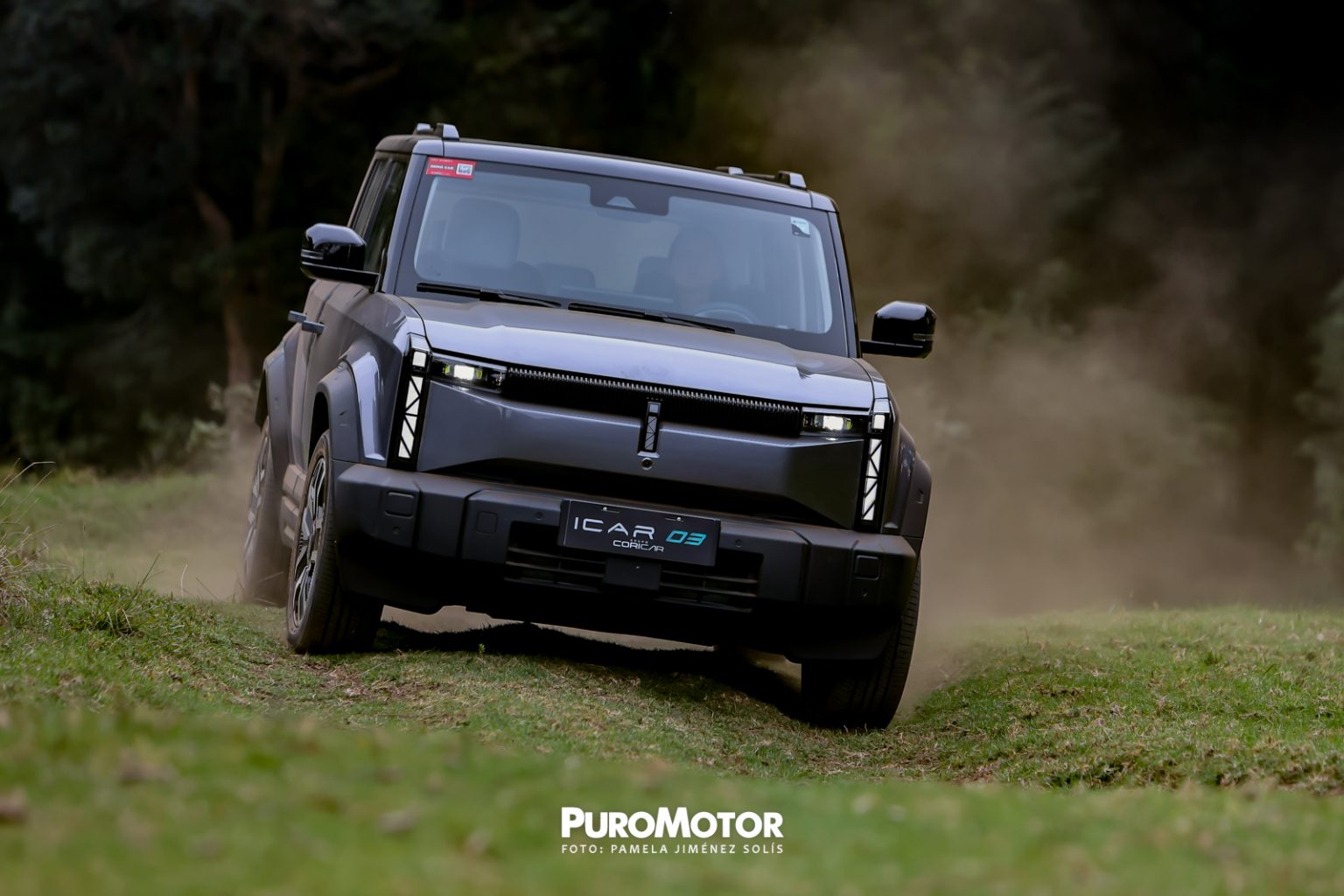 ¡Con estilo! Chery iCAR 03 4WD marca tendencia en modelos eléctricos todoterreno